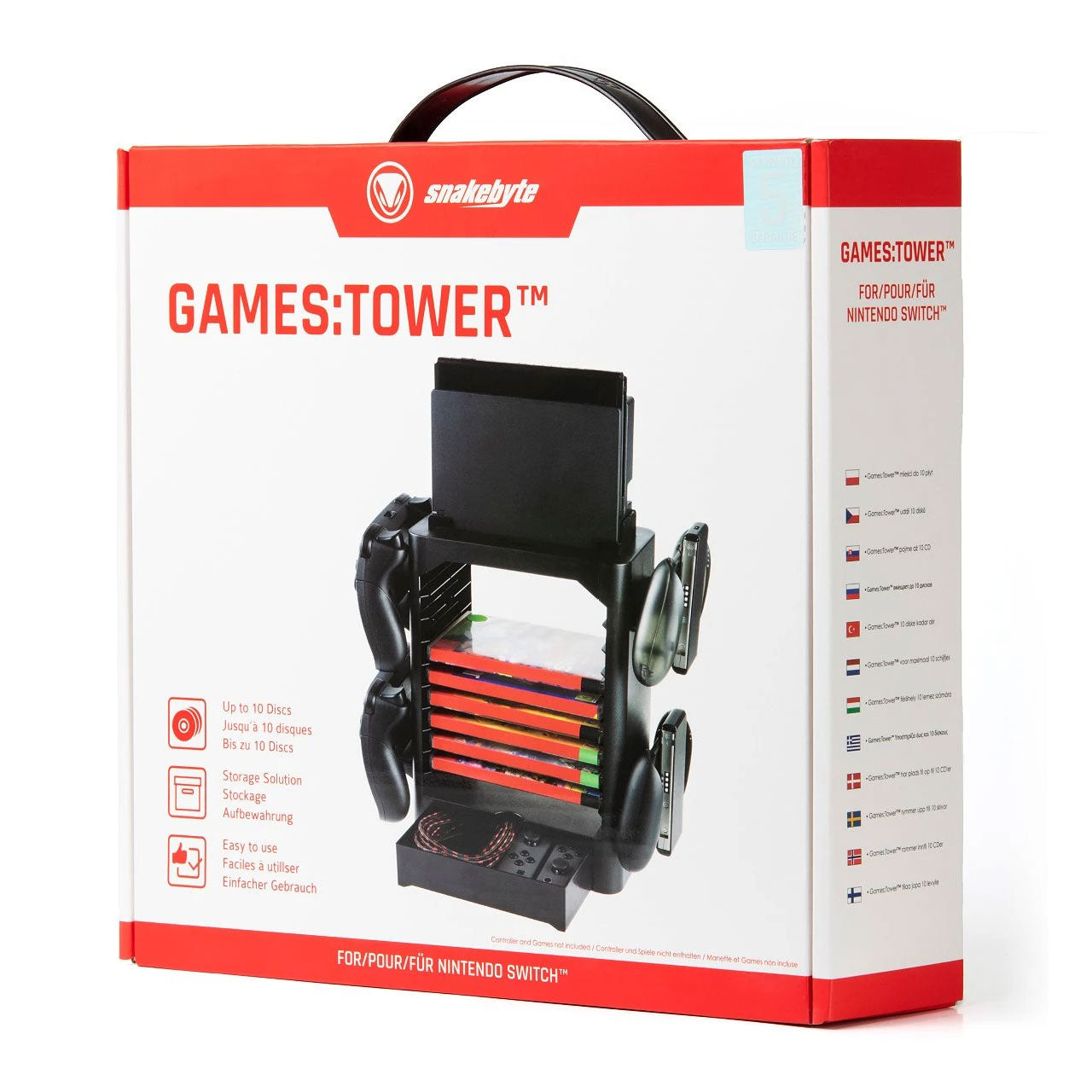 Snakebyte Games Tower for Nintendo Switch – GameShop Asia